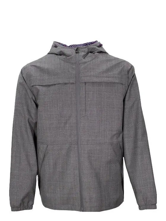 LORDS OF HARLECH Luca Waterproof Wool Jacket - Grey
