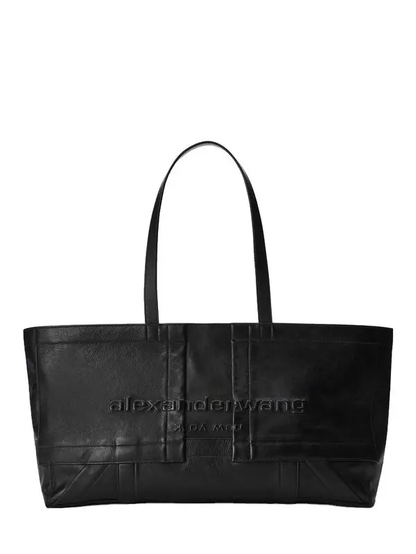 Alexander Wang Large Leather Pack Tote Bag - Black