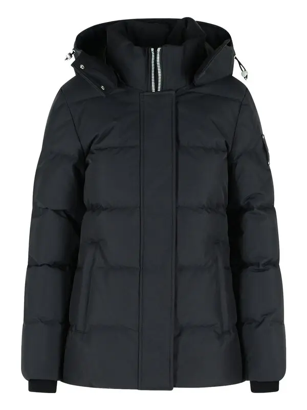 Moose Knuckles Nylon Down Jacket - Black
