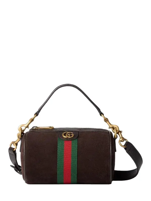 Gucci Ophidia Mini Bag - Dark Brown