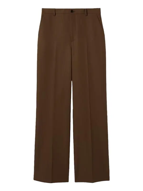 Gucci Wide Leg Pants - Brown