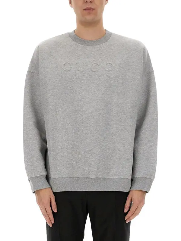 Gucci Jersey Sweatshirt - Grey