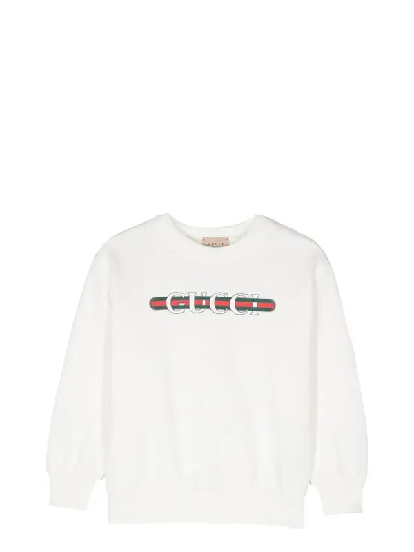 Gucci Logo Jersey - White