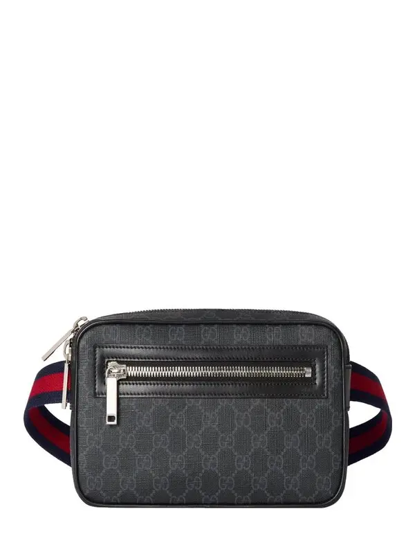 Gucci Pouch With Gg Motif - Black