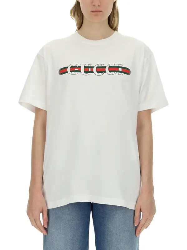 Gucci Jersey T-shirt - White