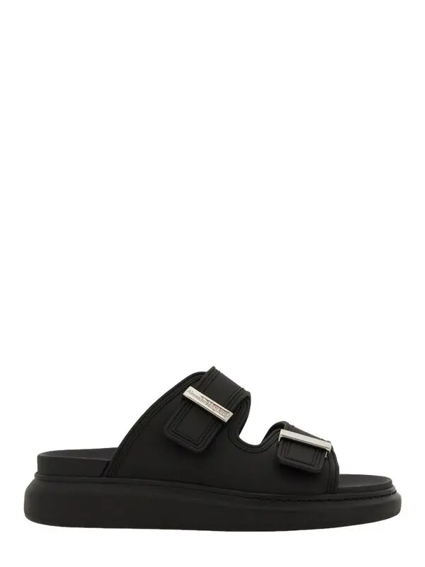 Alexander McQueen Oversized 'hybrid' Sandals - Black