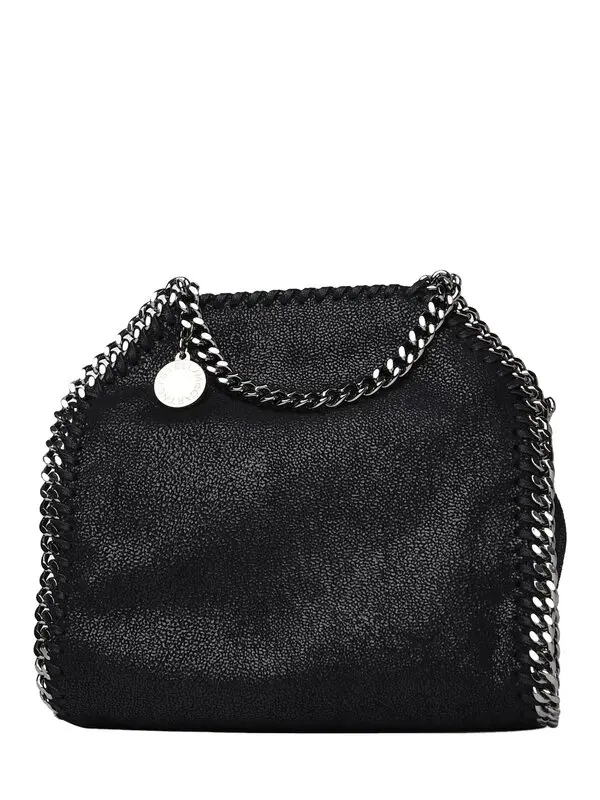 Stella McCartney Polyester Tiny Falabella Bag - Black