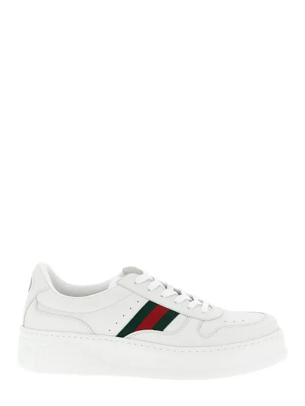 Gucci Oversize Sole Sneakers - White