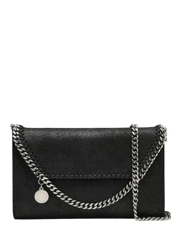Stella McCartney Falabella Crossbody Wallet - Black