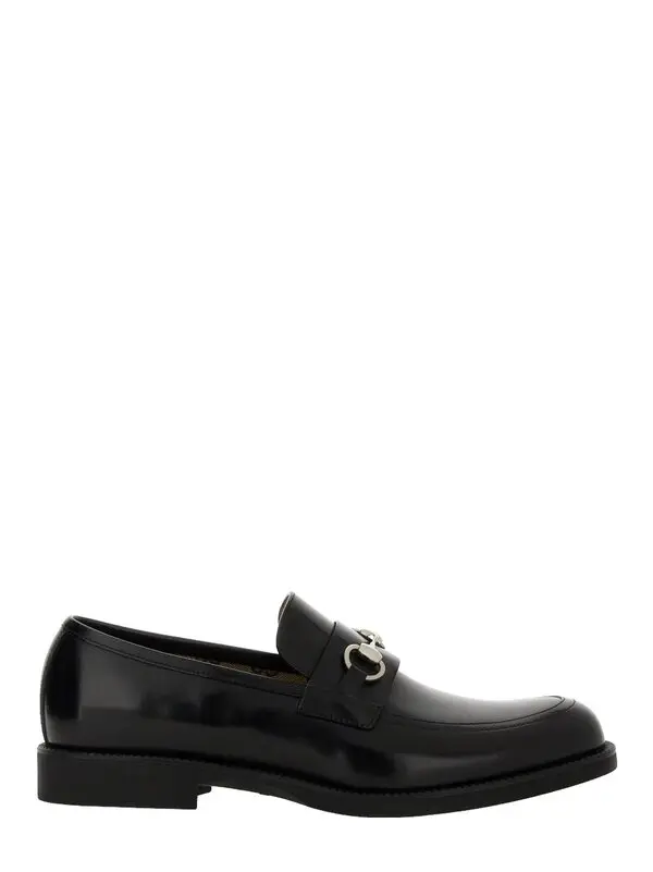 Gucci Horsebit Leather Loafer - Black