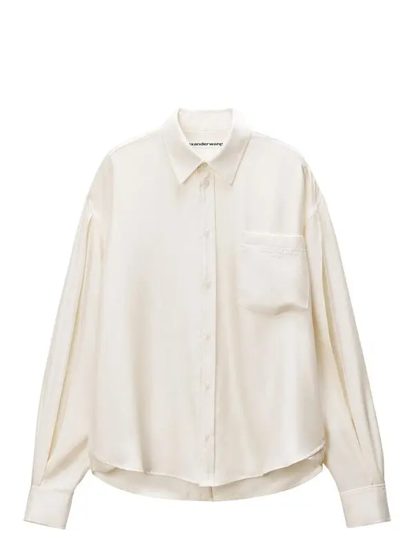 Alexander Wang Silk Shirt - Ivory