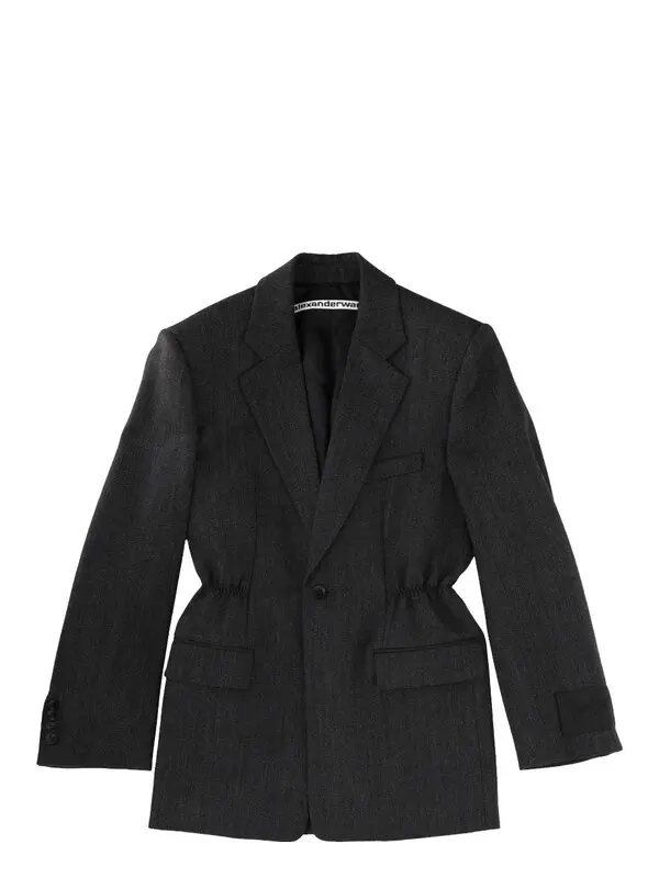 Alexander Wang Wool Blazer - Charcoal