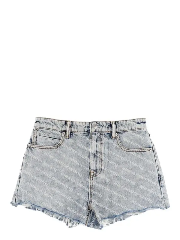 Alexander Wang Bite Shorts - Denim