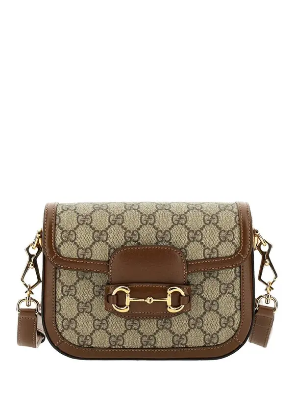 Gucci Mini Horsebit 1955 Bag - Brown