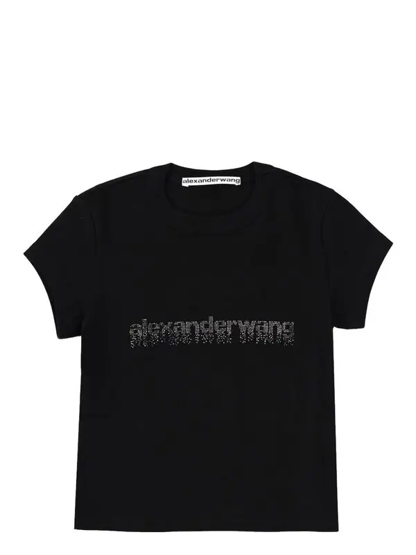 Alexander Wang T-shirt With Logo - Black