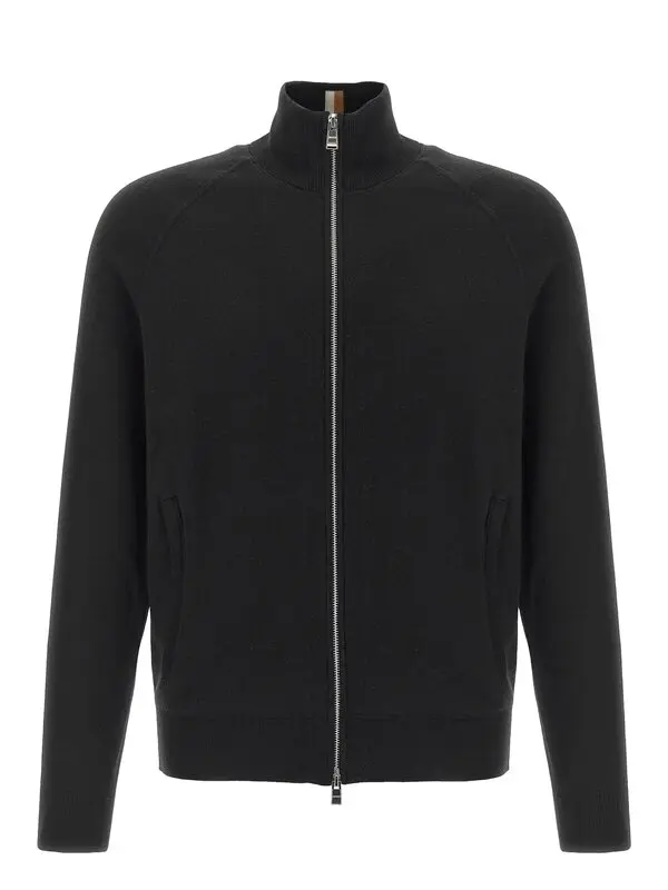 Hugo Boss H-idino' Cardigan - Black