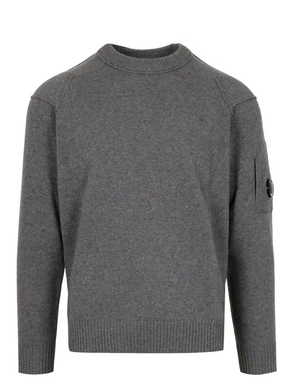 C.P. COMPANY Wool Blend Sweater - Canna Di Fucile