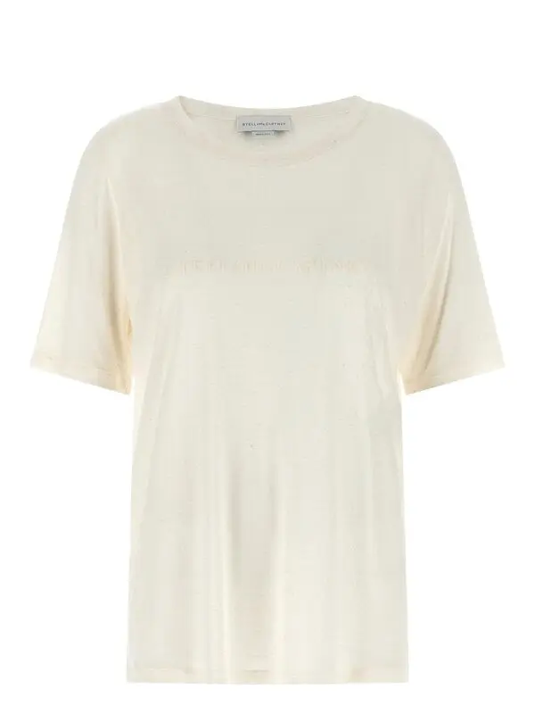 Stella McCartney Beads Embroidery T-shirt - White
