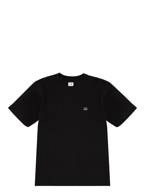 C.P. COMPANY T Shirt With Logo - Black