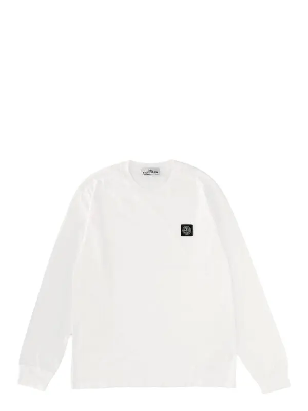 Stone Island T Shirt With Logo - White