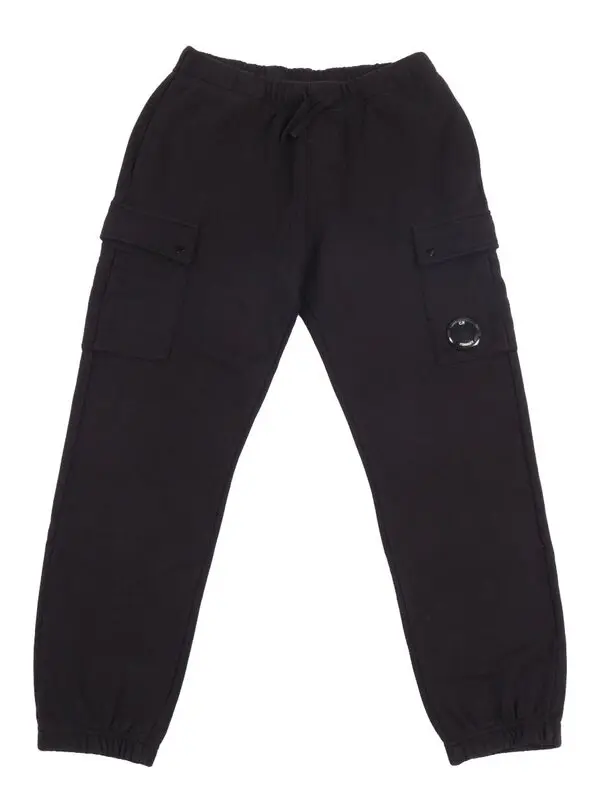 C.P. COMPANY Cotton Trousers - Black