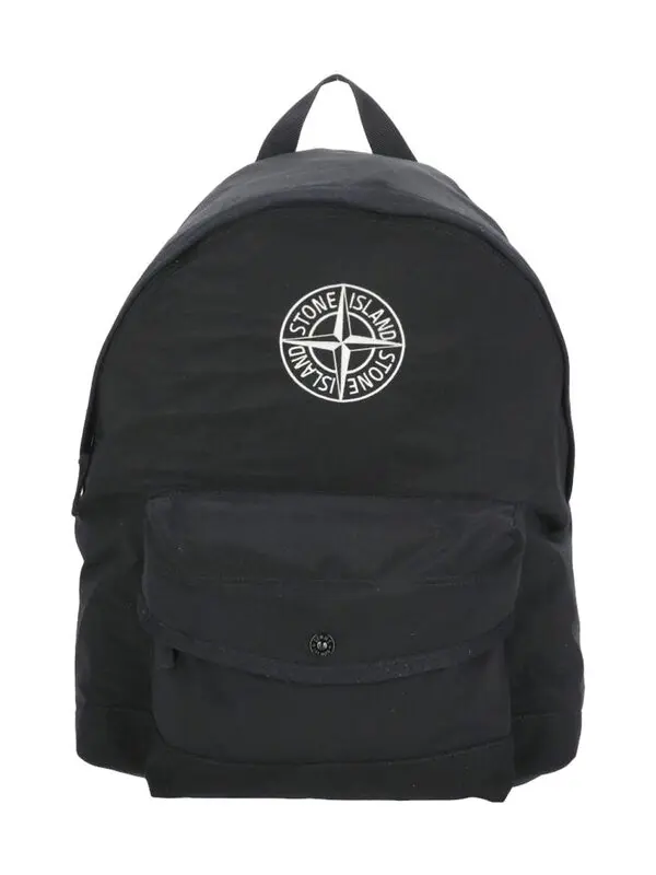 Stone Island Backpack - Black