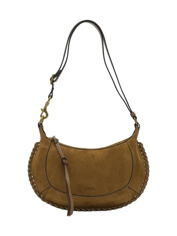 Isabel Marant Oskan Moon Small Shoulder Bag - Brown