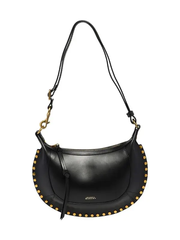 Isabel Marant Oskan Moon Small Shoulder Bag - Black