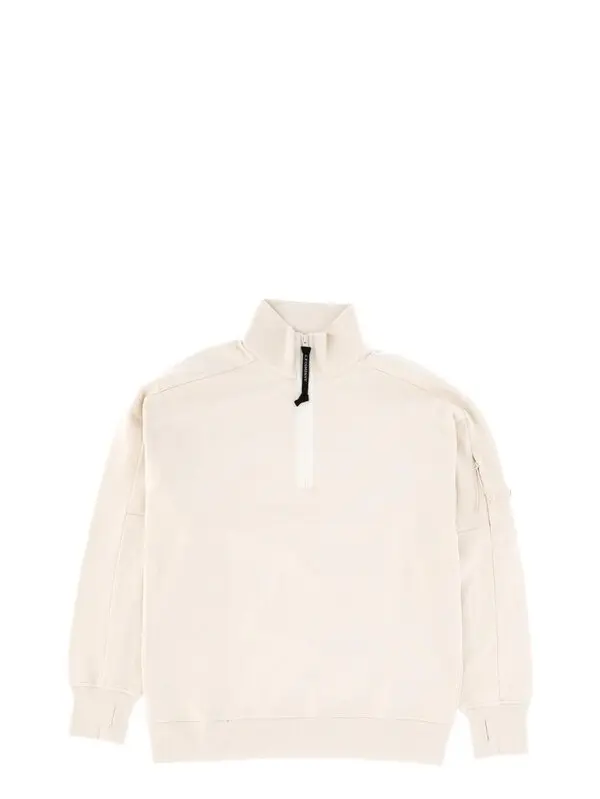 C.P. COMPANY Zip Sweatshirt - Ivory