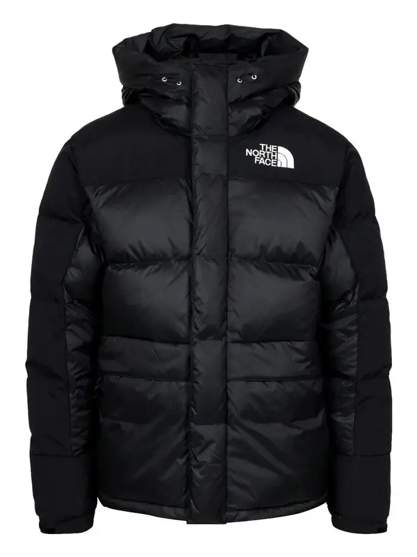 The North Face Hooded Nylon Puffer Jacket - Black