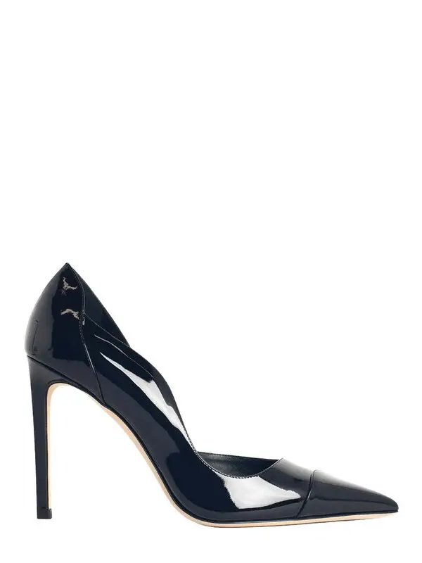 JIMMY CHOO Brigitte 100 Patent Leather Pumps - Black