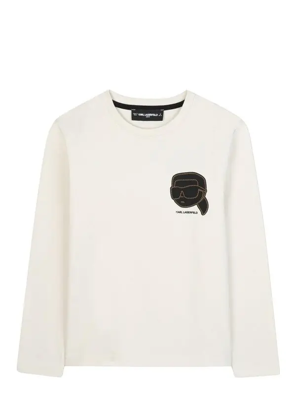 Karl Lagerfeld Logo T-shirt - Powder