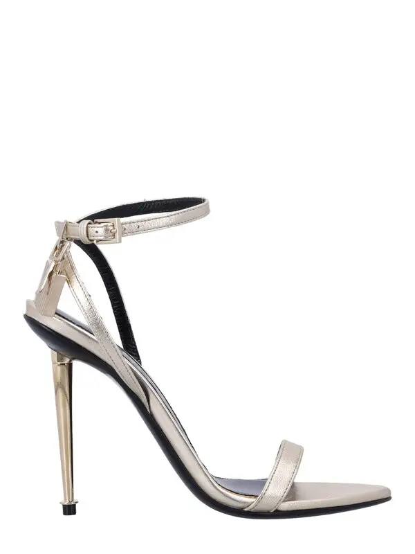 TOM FORD Pointy Naked Sandal - Pale Gold
