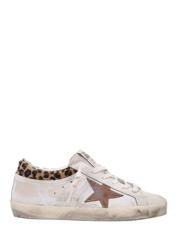 GOLDEN GOOSE Super-star Sneakers - White Leo