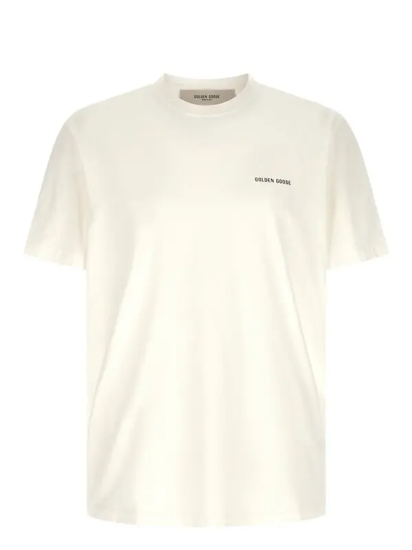 GOLDEN GOOSE Journey' T Shirt - White