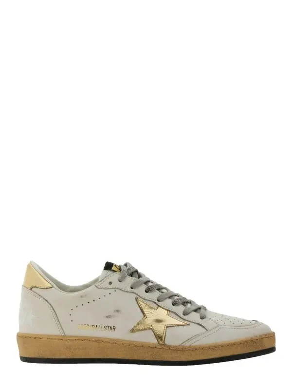 GOLDEN GOOSE Ball Star Sneaker - Gold