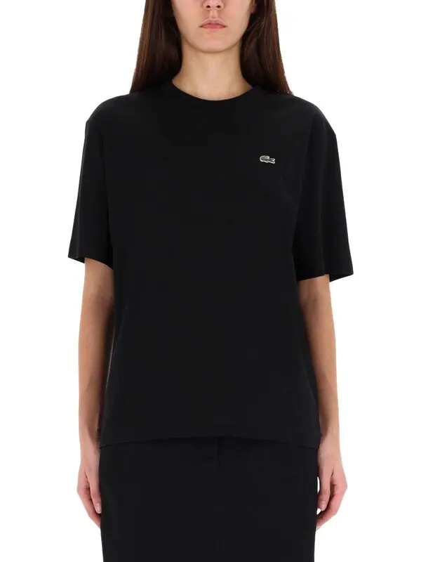 Lacoste Logo T-shirt - Black