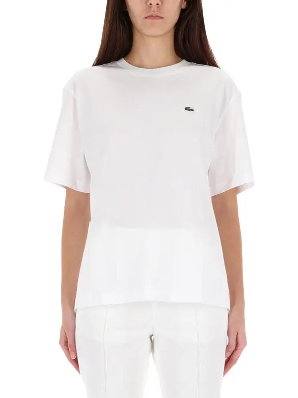 Lacoste T-shirt With Logo - White
