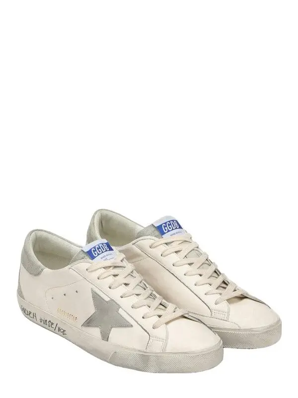 Golden Goose Super-star Leather Sneakers - White