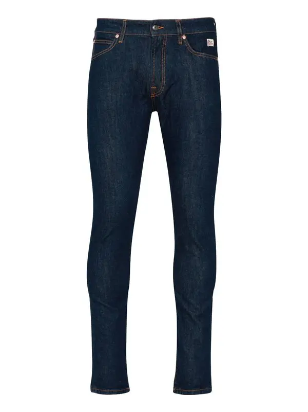 ROY ROGER'S Straight Leg Jeans - Medium Denim