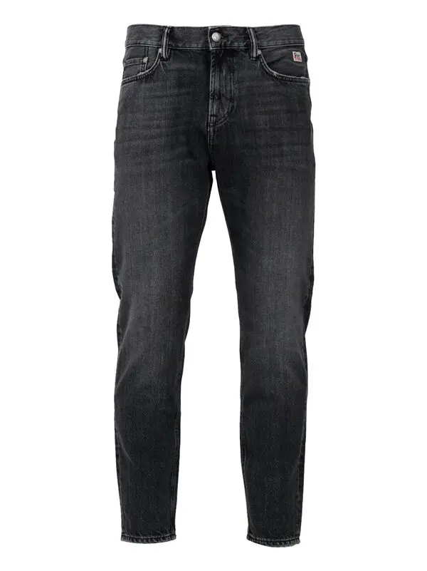 ROY ROGER'S Straight Jeans - Black Denim
