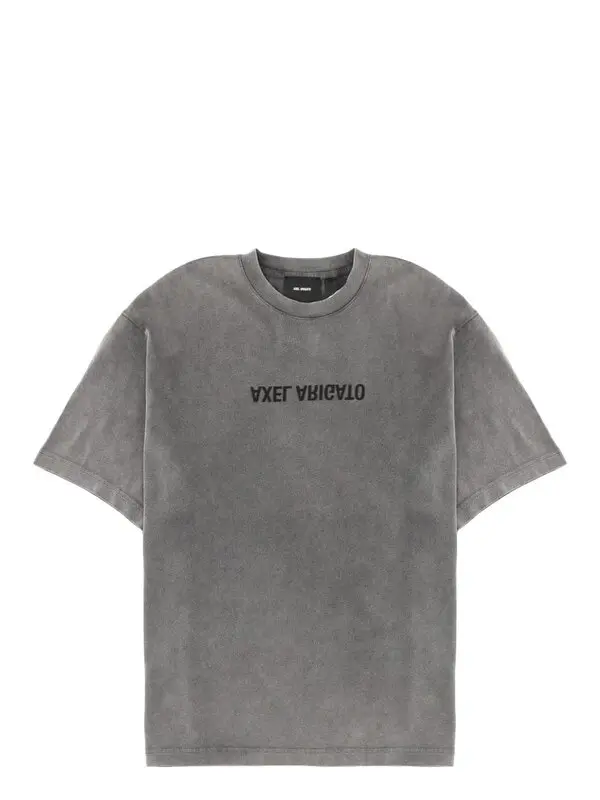 Axel Arigato T Shirt With Logo - Charcoal