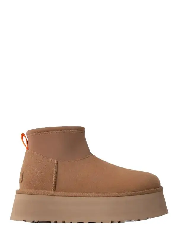 UGG Suede Platform Boots - Castagna