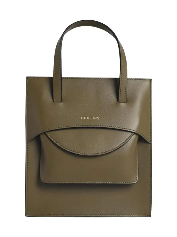 HIDESINS Flap J Premiere Leather Bag - Green