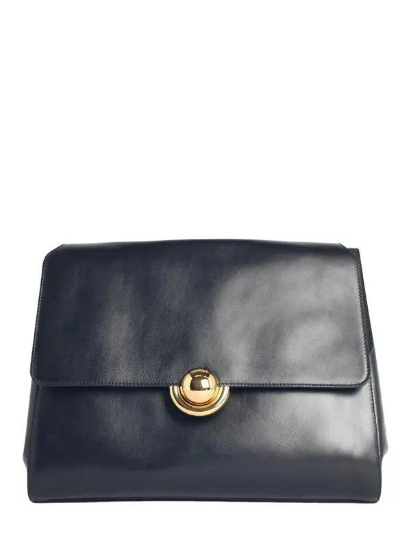 Furla Leather Shoulder Bag - Black