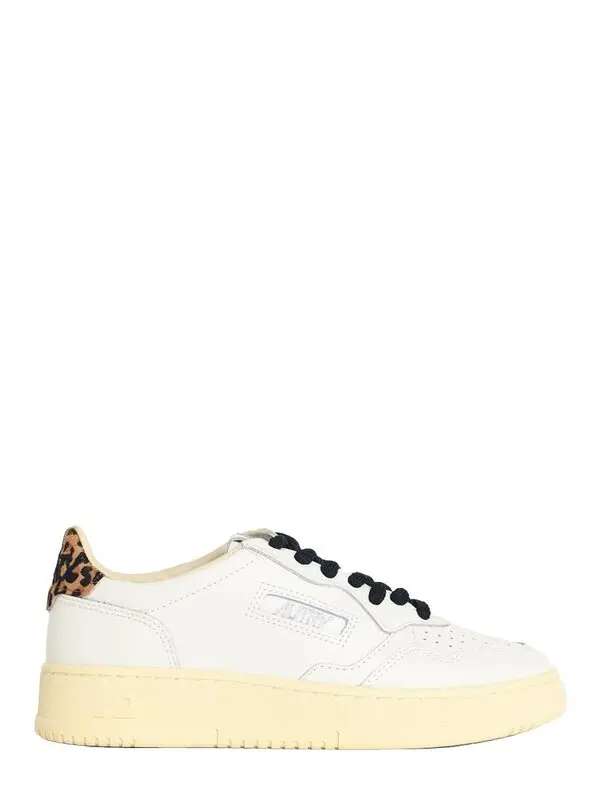 AUTRY Medalist Low Leather Sneakers - White