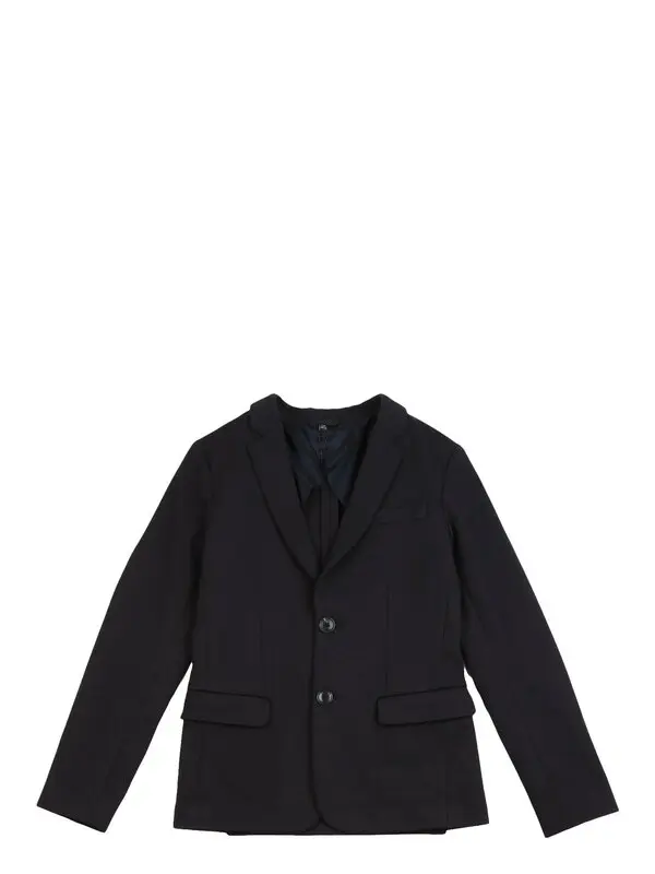 Emporio Armani Single-breasted Blazer - Blue