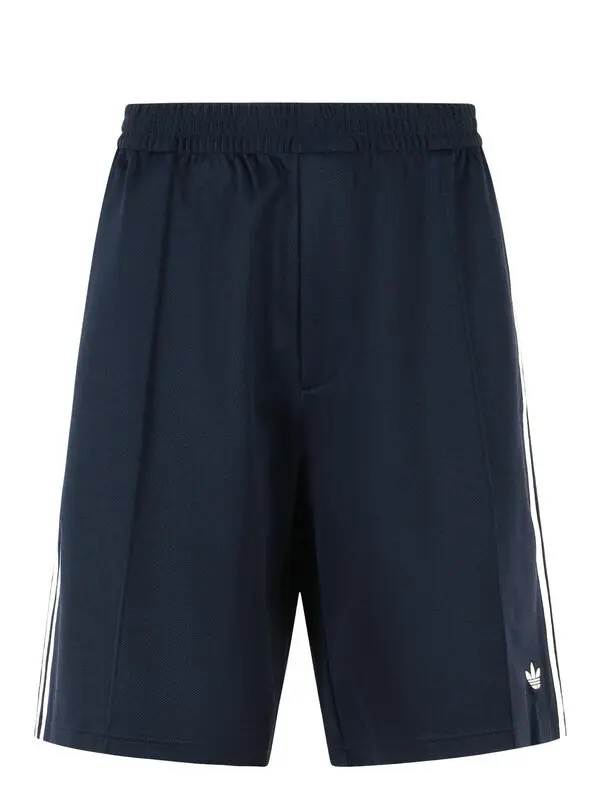 ADIDAS X WALES BONNER Cotton Blend Bermuda Shorts - Navy