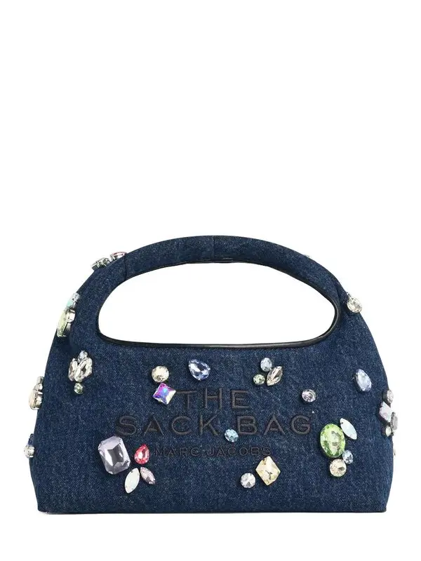 Marc Jacobs Mini Sack Gem' Cotton Bag - Blue