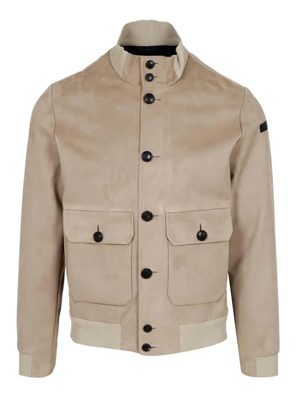 RRD Button Detailed Jacket - Sand